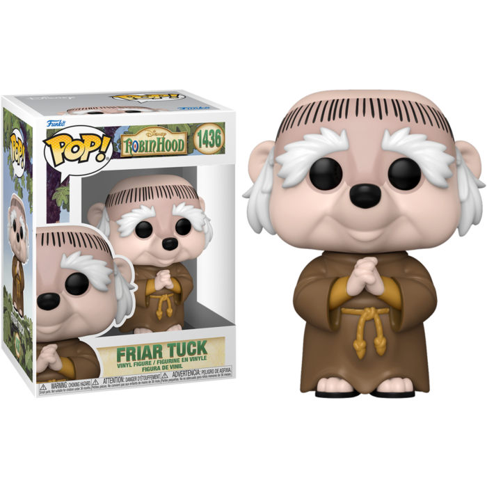 Robin Hood (1973) - Friar Tuck Pop! Vinyl – Prolectables Robin Hood (1973) - Friar Tuck Pop! Vinyl – Prolectables