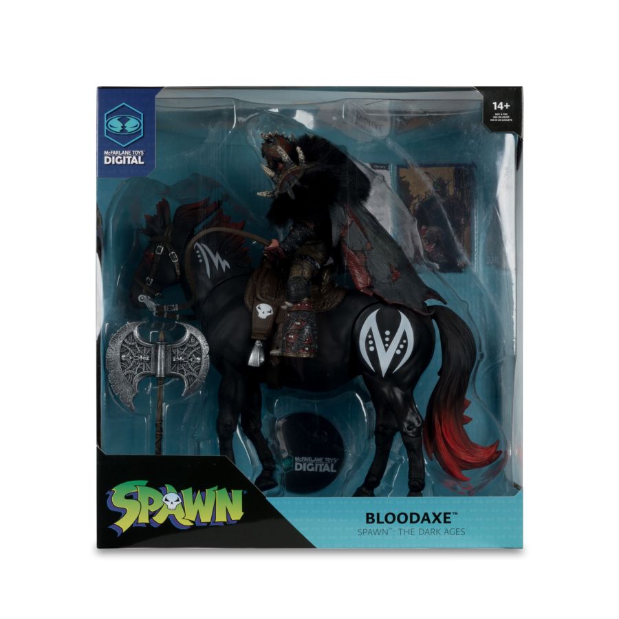 Spawn - Bloodaxe "Spawn The Dark Ages" 2PK 7" Figure – Prolectables