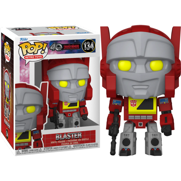 Transformers: G1 - Blaster Pop! Vinyl – Prolectables