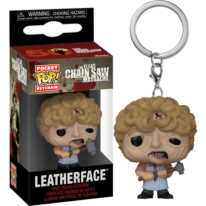Texas Chainsaw Massacre - Leatherface with Hammer Pop! Keychain ...