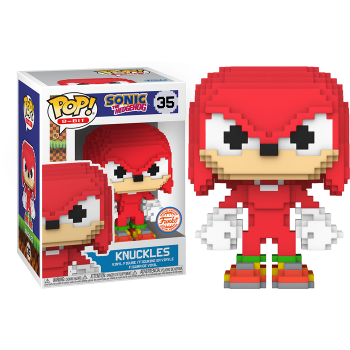 Sonic the Hedgehog - Knuckles 8-Bit Pop! Vinyl – Prolectables