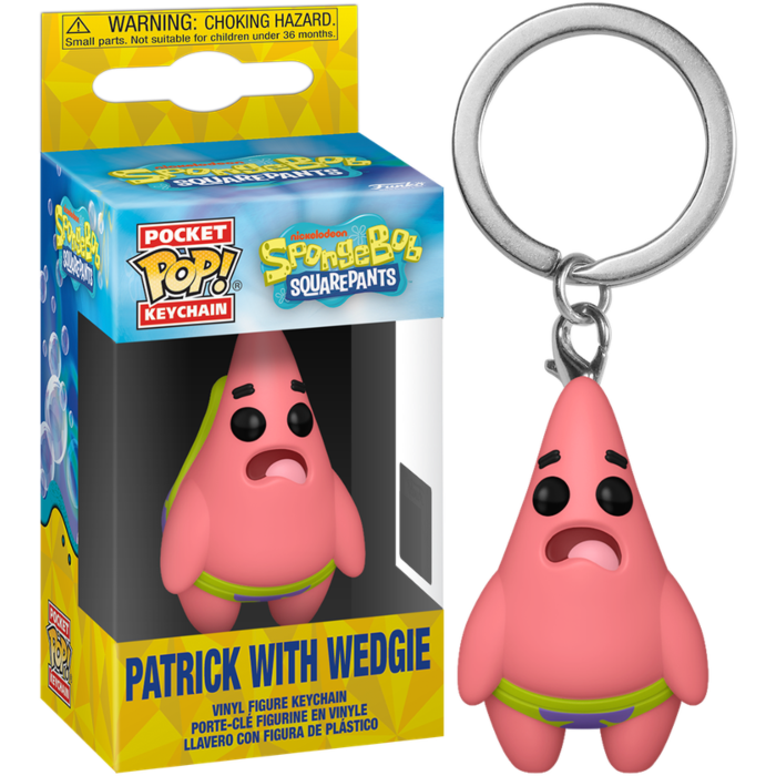 SpongeBob Squarepants - Patrick with Wedgie US Exclusive Pop! Keychain ...