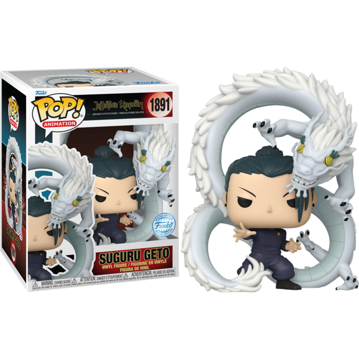 Jujutsu Kaisen - Suguru Geto (with Rainbow Dragon) Pop! Premium ...