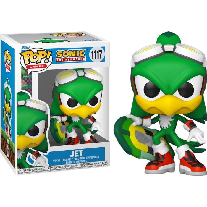 Sonic - Jet the Hawk with Board Pop! Vinyl – Prolectables