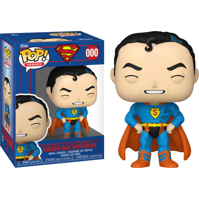 DC Comics: Shield Through the Ages - Golden Age Superman Pop! Vinyl ...