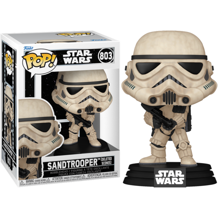 Star Wars: Deleted Scenes - Sandtrooper (Survival Backpack) Pop! Vinyl ...