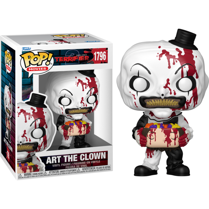 Terrifier - Art the Clown (with Decapitated Head) Pop! Vinyl – Prolectables