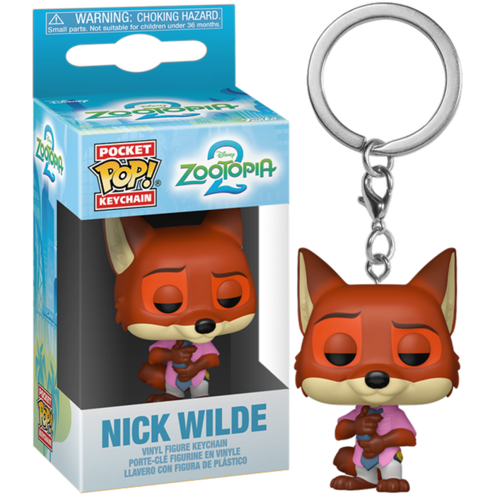 Zootopia 2 - Nick Wilde Pop! Keychain – Prolectables