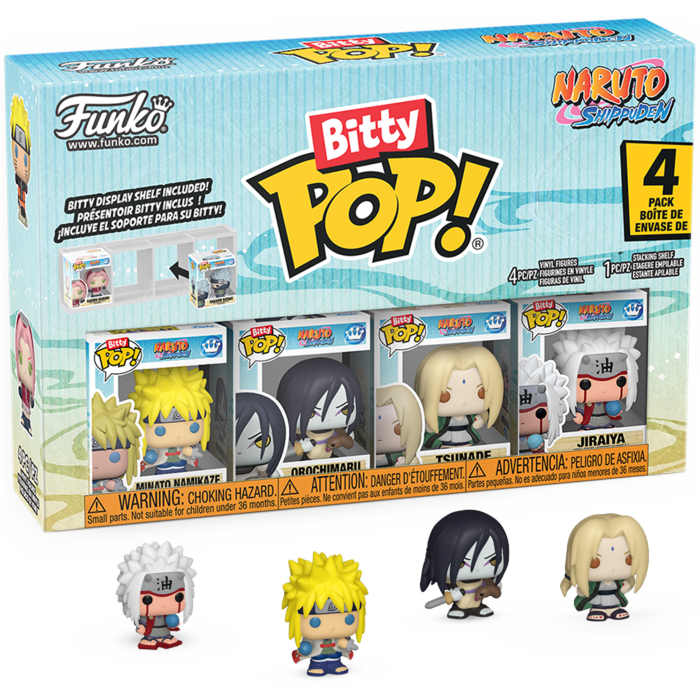 Naruto - Team 2 Bitty Pop! 4-Pack – Prolectables