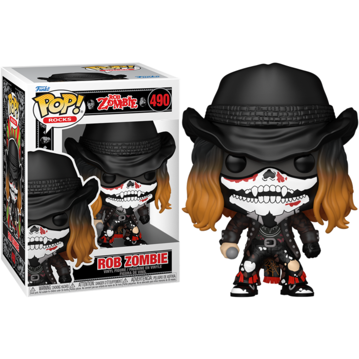 Rob Zombie - Rob Zombie (with Bandana) Pop! Vinyl – Prolectables