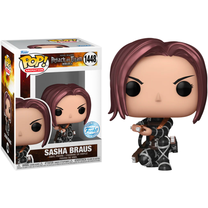 Attack on Titan - Sasha Braus Metallic Pop! Vinyl – Prolectables