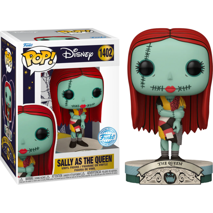 The Nightmare Before Christmas - Sally as the Queen Pop! Vinyl ...