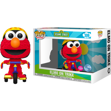 Sesame Street - Elmo on Trike Flocked Pop! Ride – Prolectables